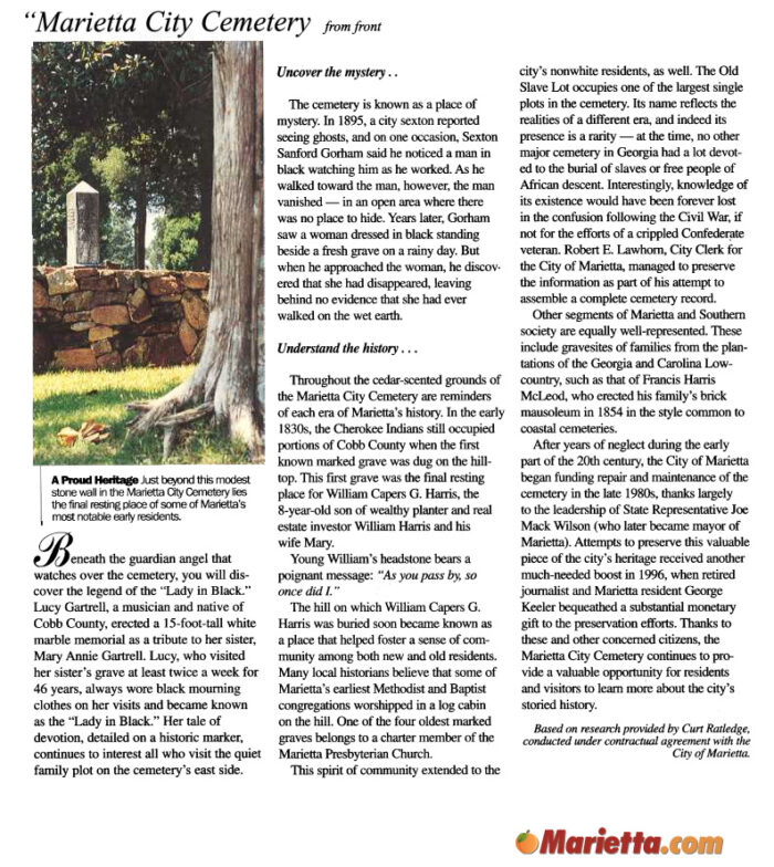 Marietta City Cemetery | Marietta.com