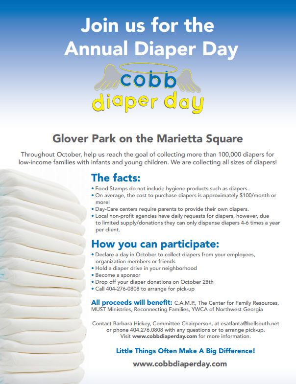 Cobb Diaper Day | Marietta.com